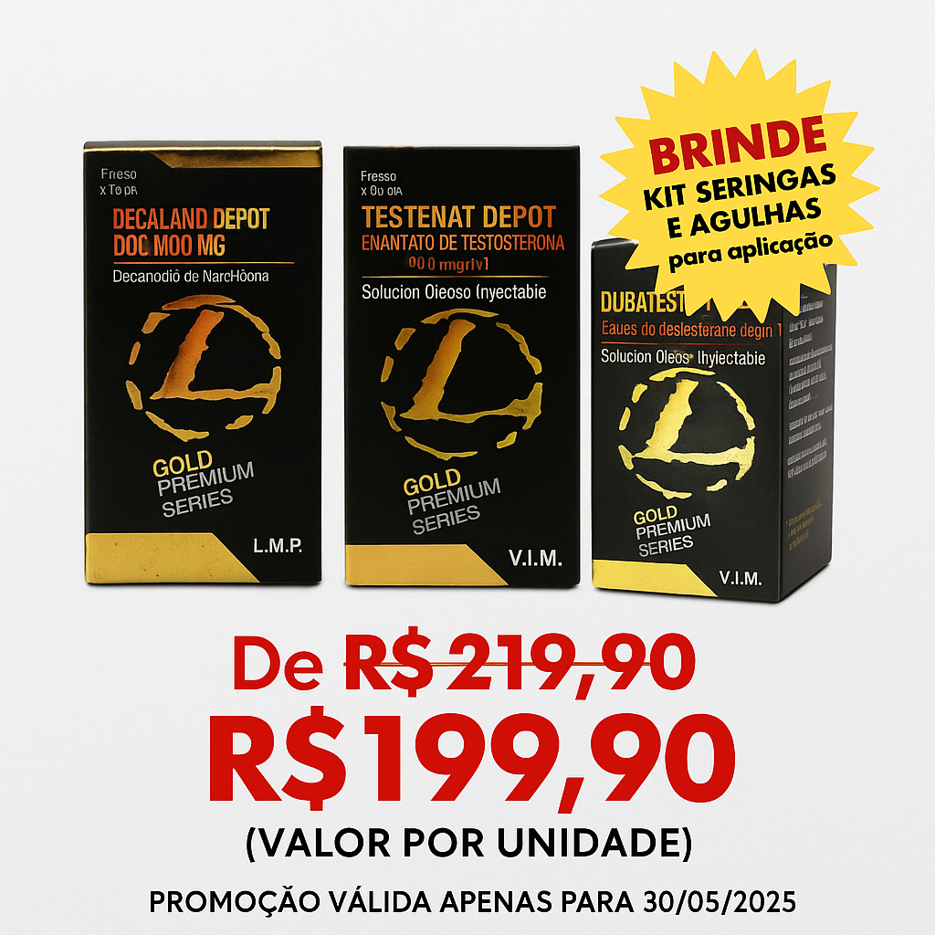 Enantato de Testosterona Landerlan Gold 250mg/ml - Testenat
