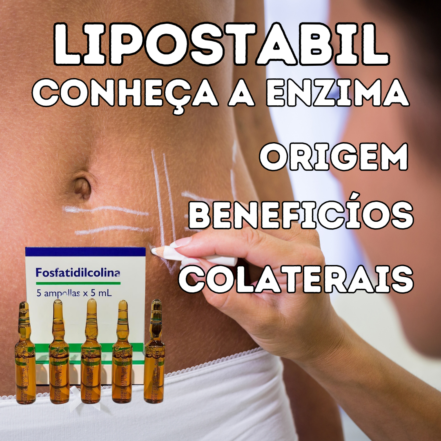 Lipostabil - Fosfatidilcolina - 5 Ampolas - 5ml cada - Barba e Suplementos