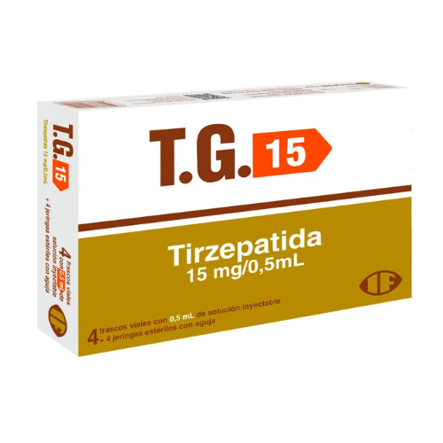 Tirzepatida T.G - Mounjaro - 10 e 15mg - Barba e Suplementos